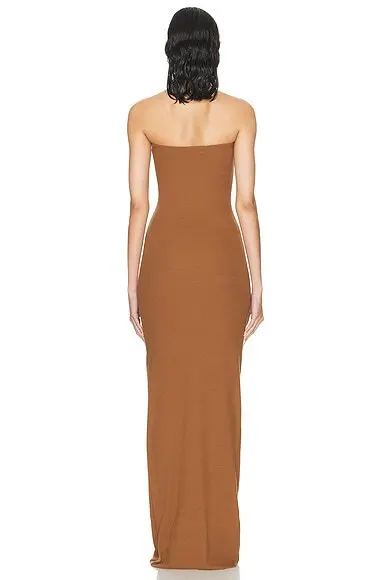 Eterne Tube Maxi Dress - Earth