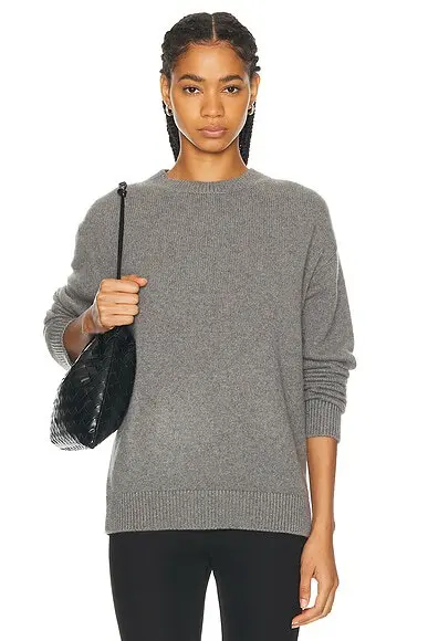 THE ELDER STATESMAN Simple Crew Sweater
