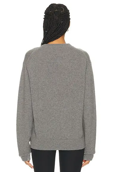 THE ELDER STATESMAN Simple Crew Sweater