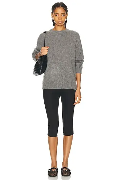 THE ELDER STATESMAN Simple Crew Sweater