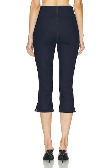 EB DENIM Split Hem Capri Jeans