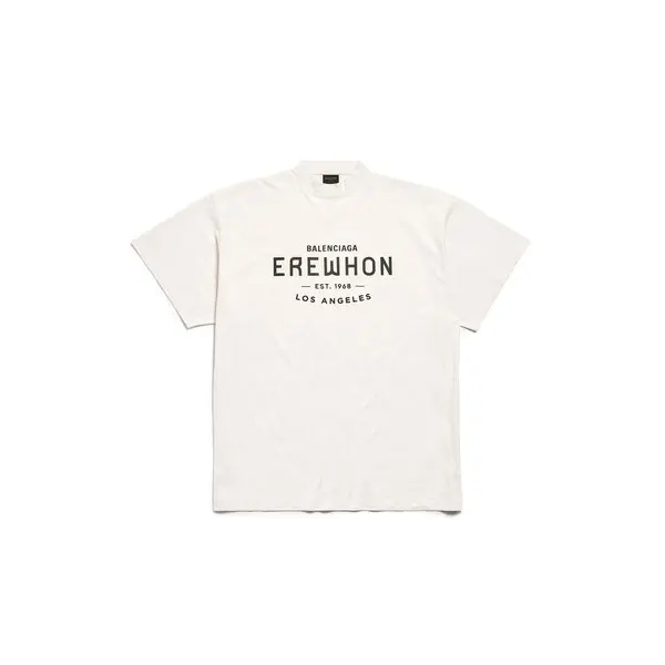 Balenciaga X Erewhon Los Angeles T-shirt - Beige/black
