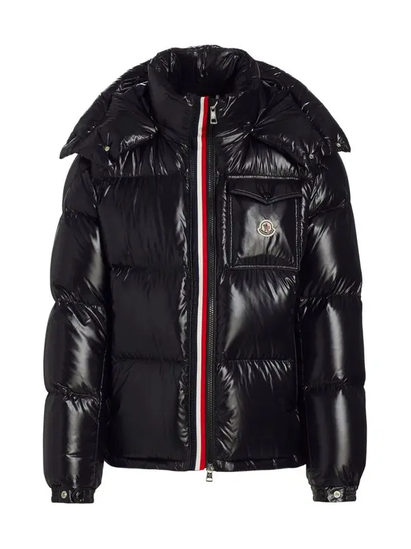 Moncler Montbeliard Hooded Down Jacket - Black