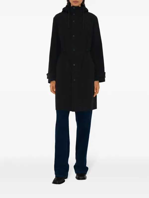 Burberry Recycled Nylon Parka With Drawstring Hood