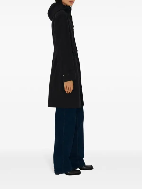 Burberry Recycled Nylon Parka With Drawstring Hood