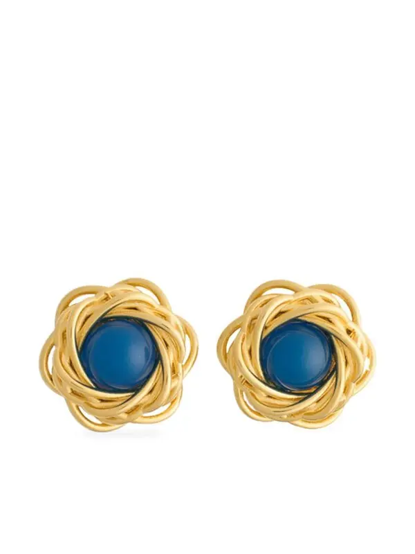 PATOU Nest Earrings - Gold