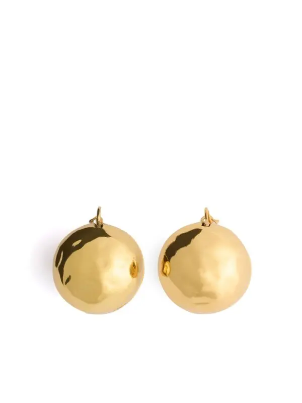 Patou Sphere Hammered Earrings