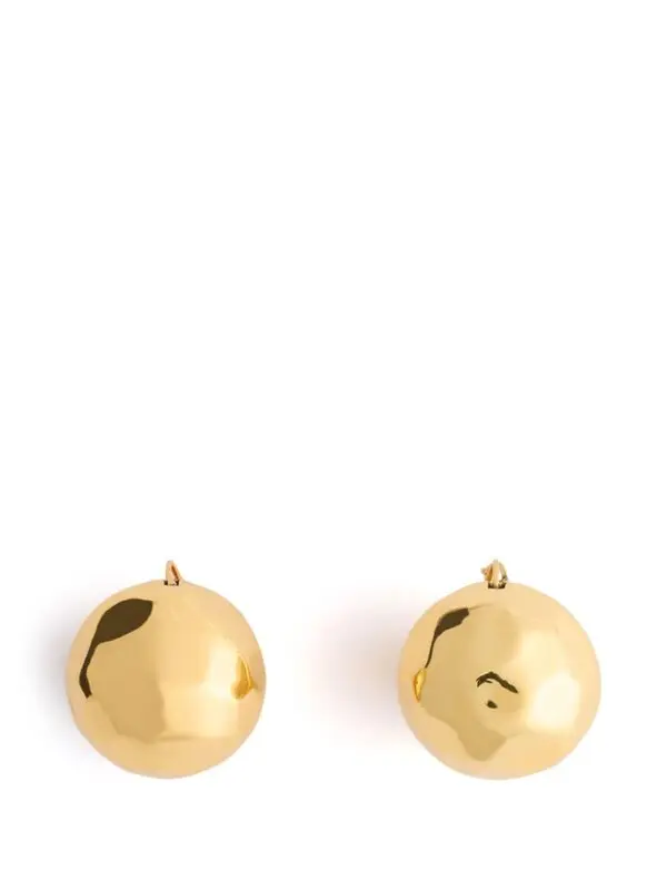 Patou Sphere Hammered Earrings