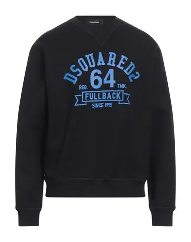 Dsquared2 Sweatshirt In Cotton And Elastane - Black
