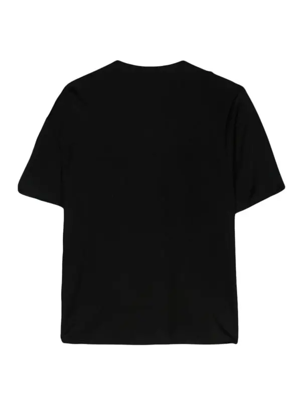 Sonia Rykiel Paris Lips-motif T-shirt - Black