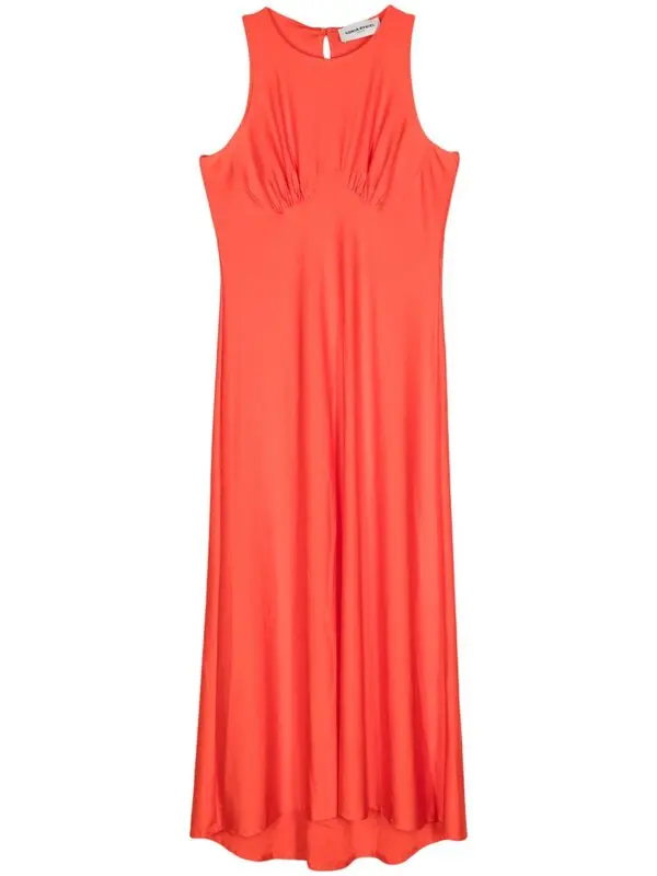 Sonia Rykiel Paris Bustier-detail A-line Midi Dress