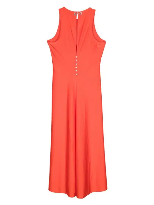 Sonia Rykiel Paris Bustier-detail A-line Midi Dress