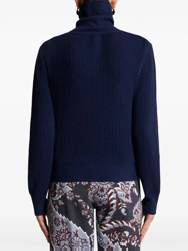 Etro Cashmere Turtleneck Sweater