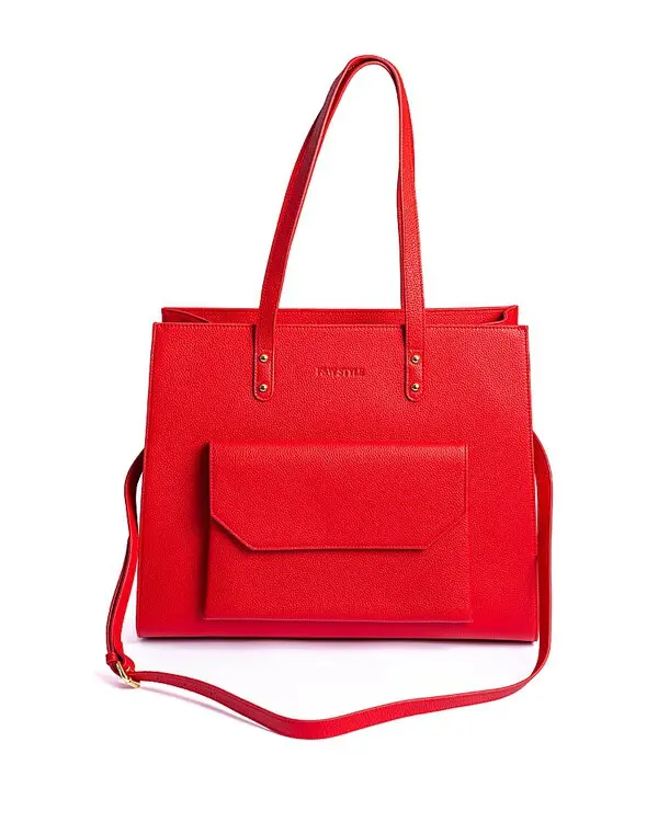 F & W STYLE Imani Large Tote - Red