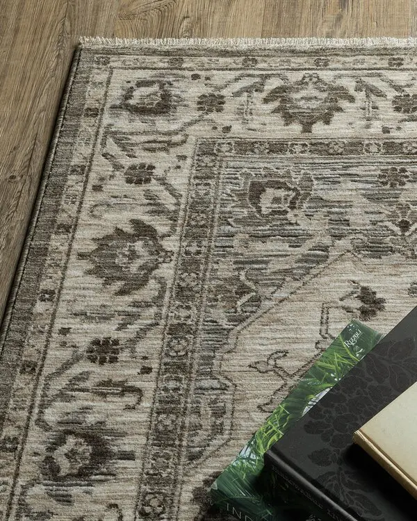 ORIENTAL WEAVERS Chamberlain Ch05a Area Rug, 3'3 X 5 - Grey