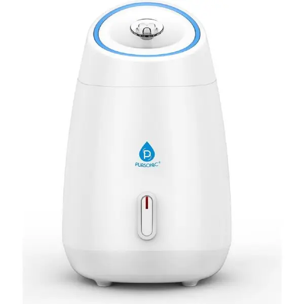 PURSONIC Facial Steamer Hot Mist Moisturizing Spa - White
