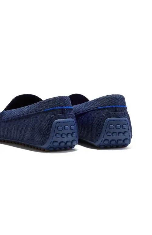 Rothy's The Driving Loafer - Navy Herringbone