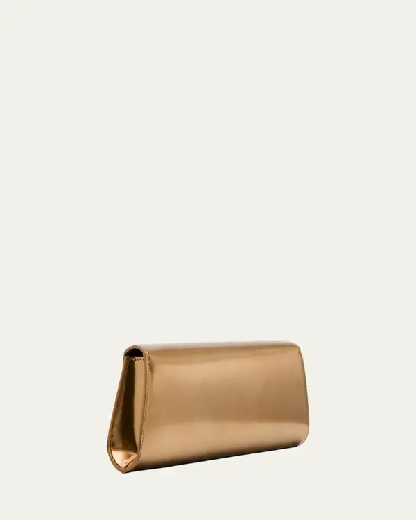 Akris Anouk Small Clutch Bag - Antique Gold
