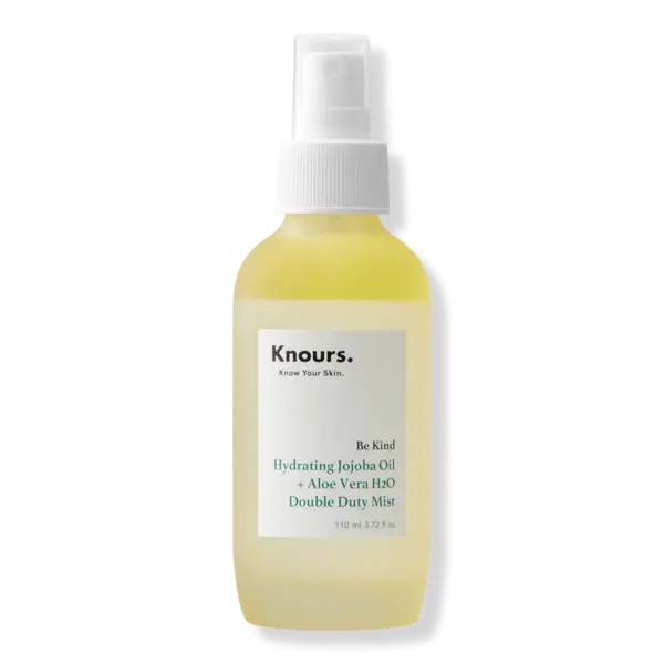 KNOURS. Hydrating Jojoba Oil + Aloe Vera H2o Double Duty Mist - One-color