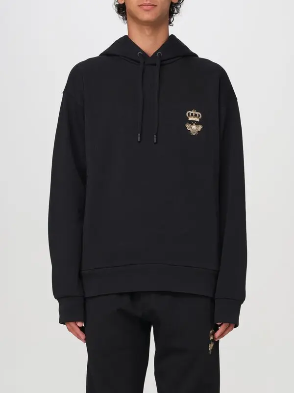 Dolce & Gabbana Logo Emblem Hoodie