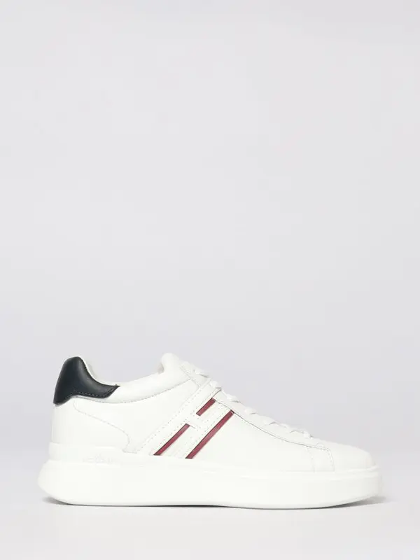 Hogan H580 Leather Sneakers - White