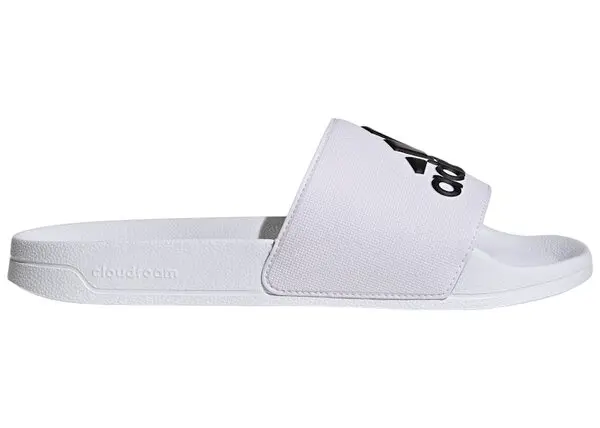 Adidas Adilette Shower Slides - Cloud White/core Black