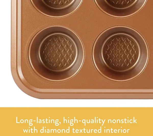 AYESHA CURRY Nonstick Bakeware Set, Copper, 5-p Iece