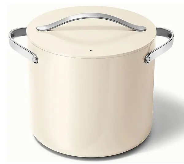 CARAWAY 12qt Nonstick Ceramic Stockpot With Lid - One-color