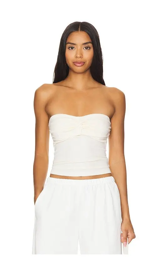 Lamade Rosy Strapless Crop Tank