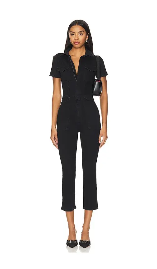Good American Fit For Success Petite Jumpsuit - Black099