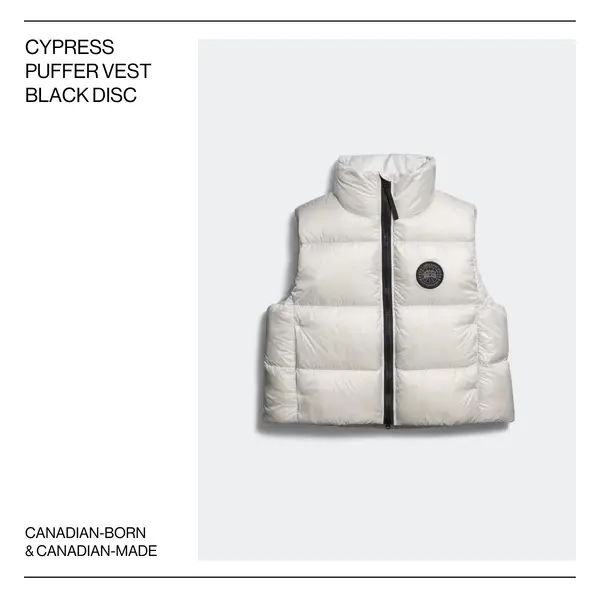 Canada Goose Cypress Puffer Vest - Silverbirch
