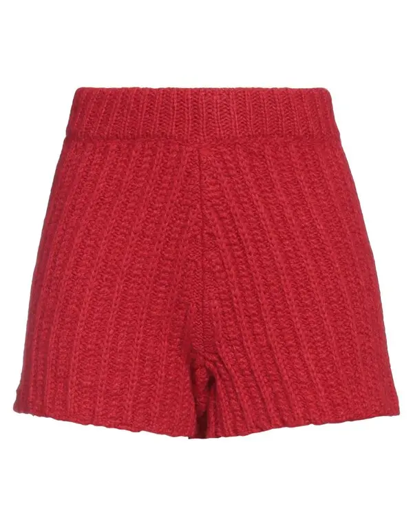 Alanui Knitted Shorts - Red