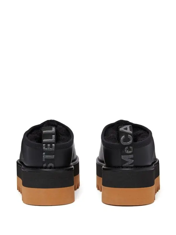 Stella McCartney Sneak-elyse Platform Mules - Black