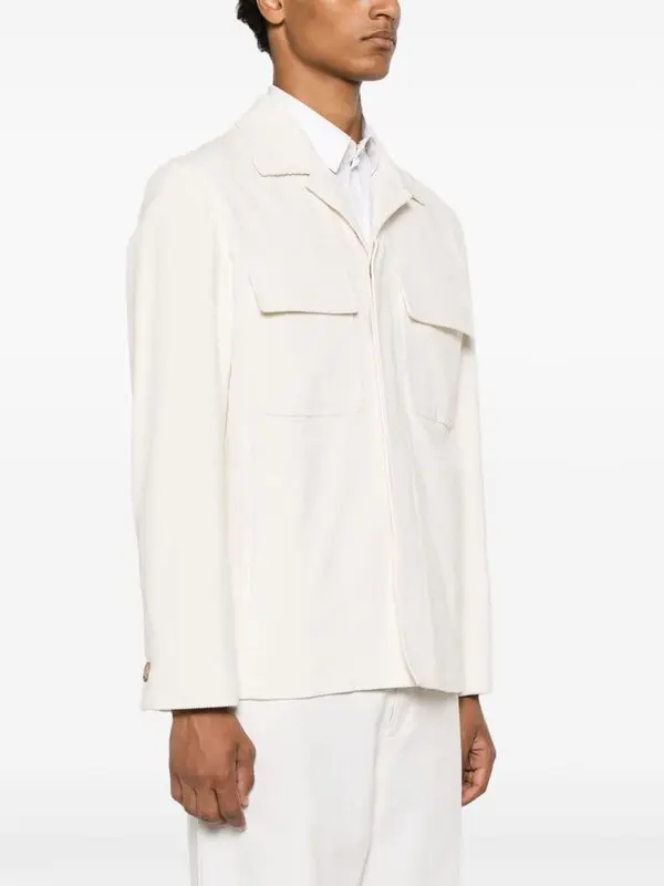LARDINI Corduroy Shirt Jacket