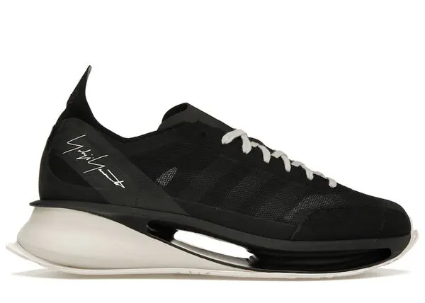 Adidas Y-3 Sgendo Run Sneakers - Black/chalk Pearl