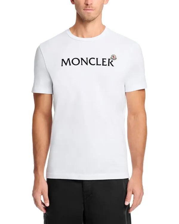 Moncler Graphic Logo Tee - White