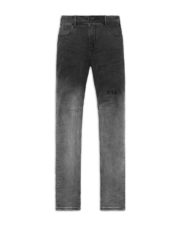 RtA Bryant Slim Fit Jeans - Light Charcoal