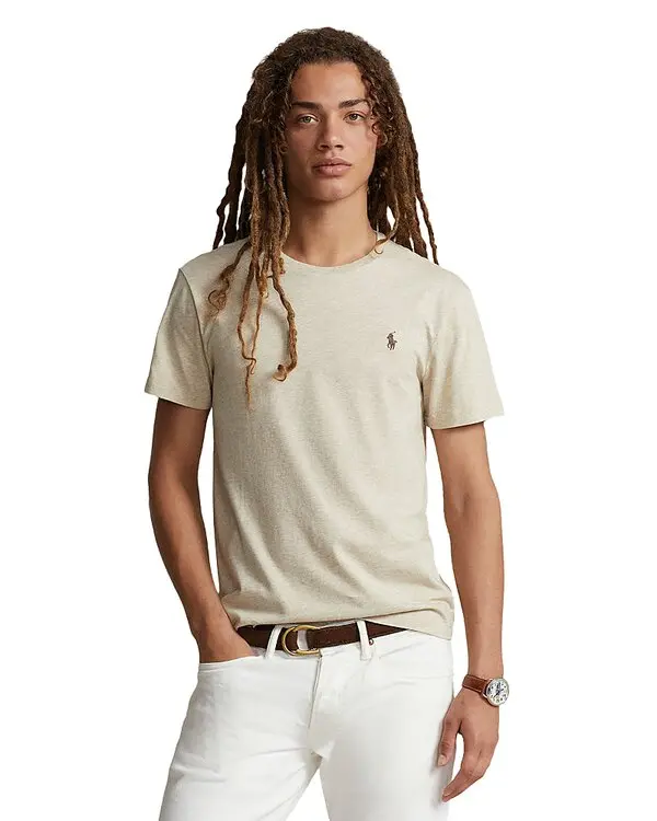 Polo Ralph Lauren Washed Solid Tee - Expedition Dune Heather