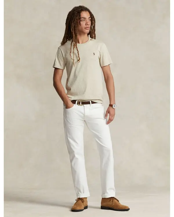 Polo Ralph Lauren Washed Solid Tee - Expedition Dune Heather