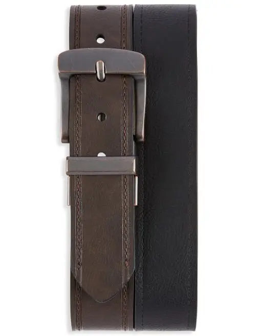 LEVI'S Reversible Belt - Tan/black