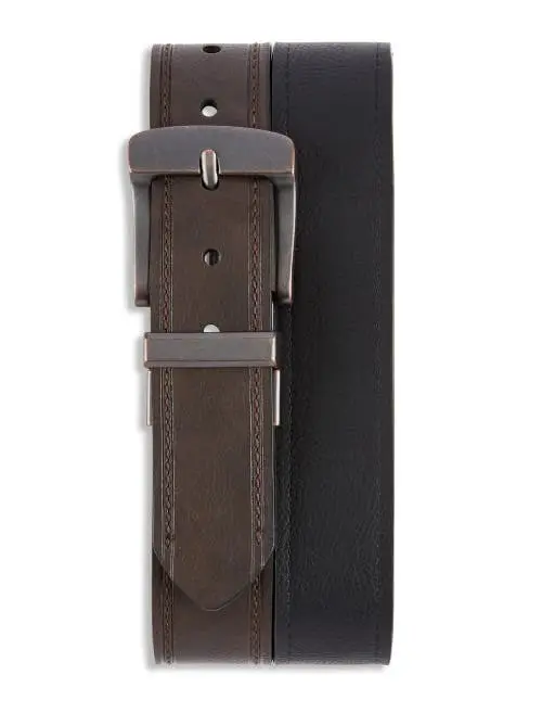 LEVI'S Reversible Belt - Tan/black