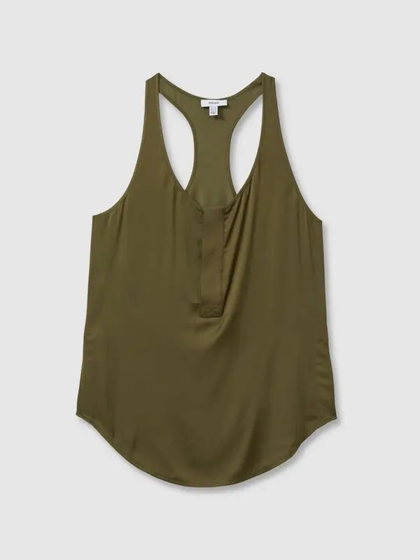 REISS Frankie Scoop Neck Vest