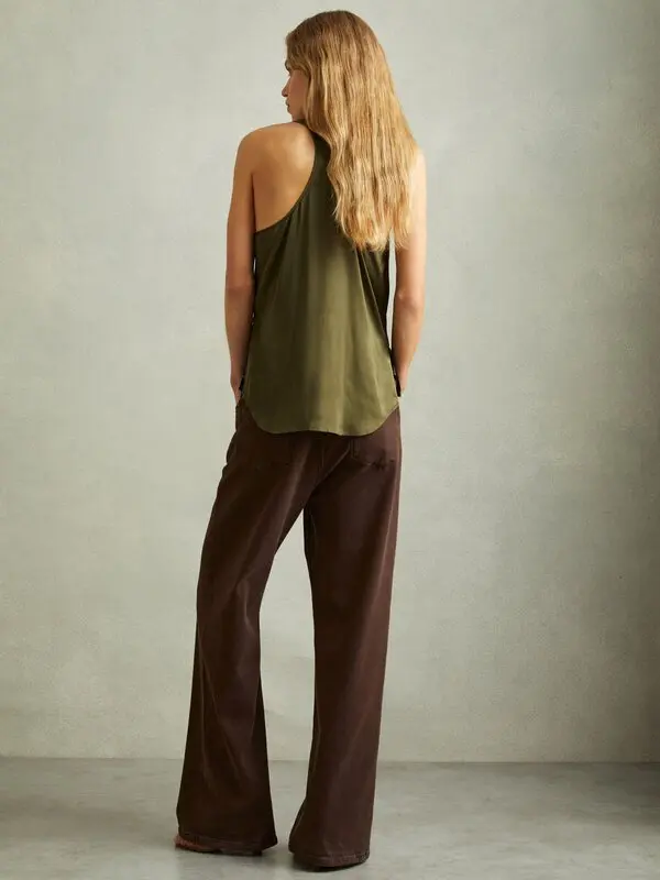REISS Frankie Scoop Neck Vest