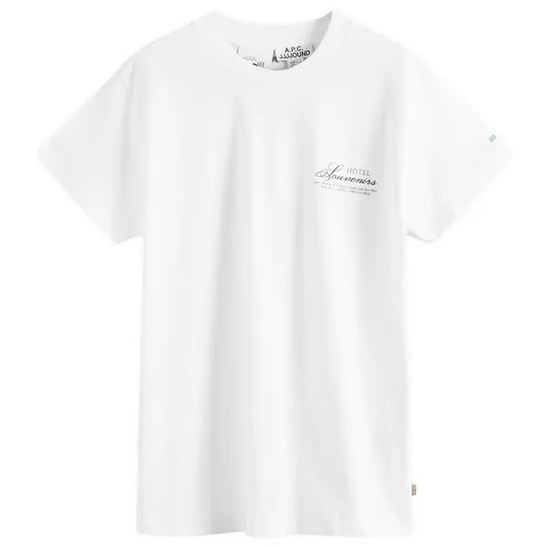 A.p.c. X Jjjjound Hotel Souvenirs T-shirt - White