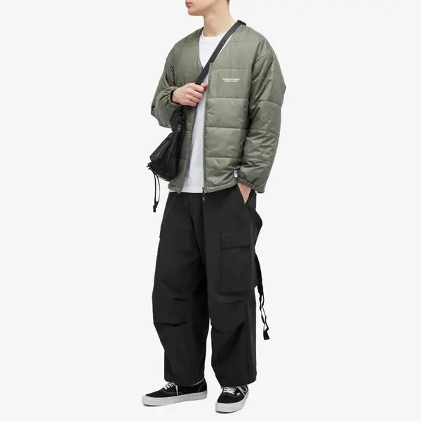 Neighborhood Wide Cargo Pants In Black - 30% Off | Editorialist
