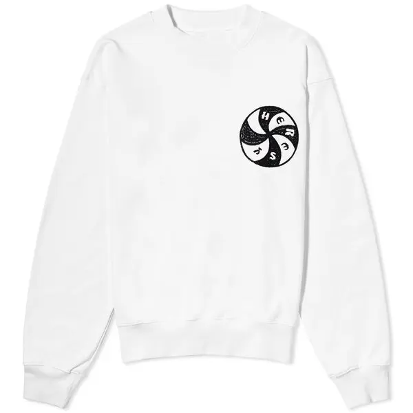 HERESY Portal Crewneck Sweater - White