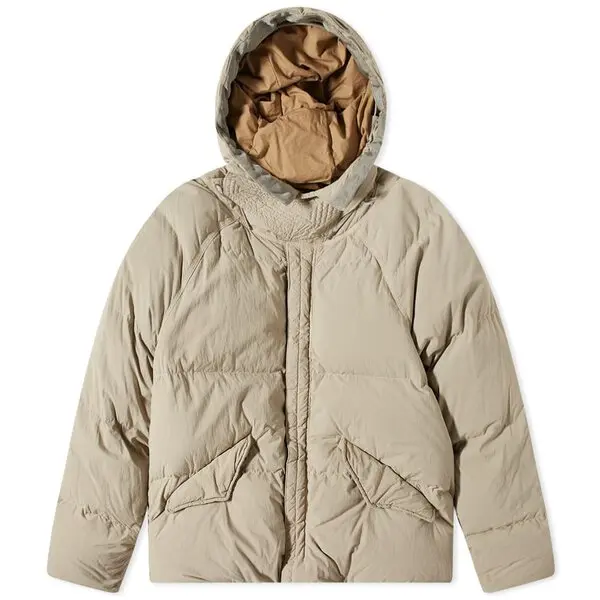 Ten C Arctic Down Parka Jacket In Off-White - 45% Off | Editorialist