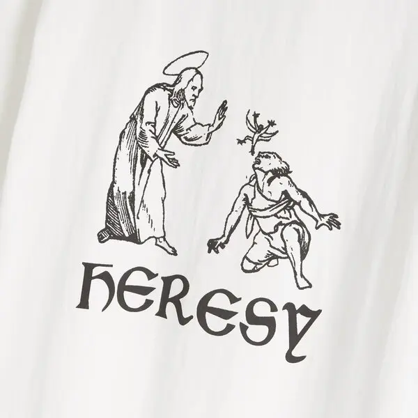 Heresy Demons Out T-Shirt In Ecru - 35% Off | Editorialist