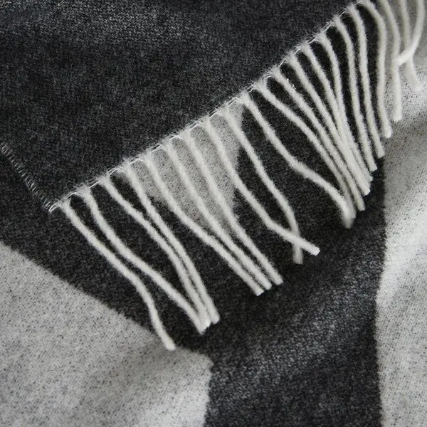 A.p.c. Malo Logo Scarf - Black