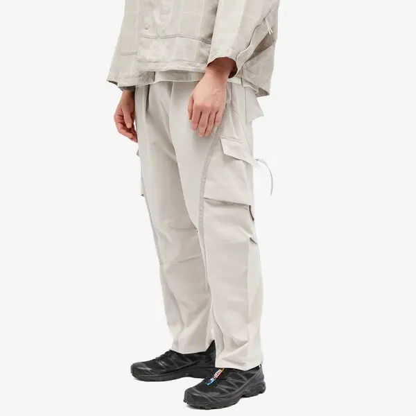 GOOPIMADE / “G7-P1“ Zettabyte 4D Pant Goopimade G7-P1 Zettabyte 4d Utility Pants In Bone - 45% Off